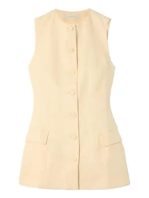 FAITHFULL THE BRAND Faithfull Jane Linen Vest