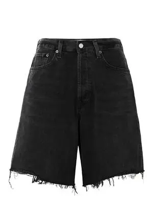 AGOLDE AGOLDE Indra Distressed Denim Shorts