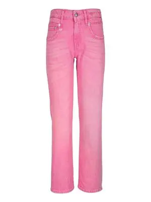 R13 Straight-leg Jeans - Pink