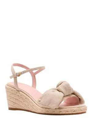 Kate Spade New York Leandra Wedge Sandal - Natural
