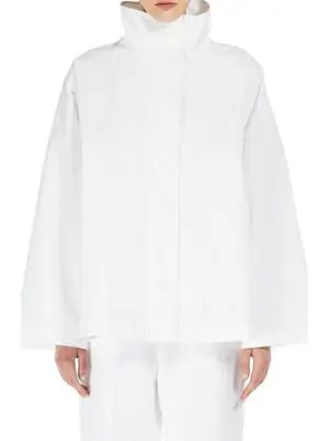 MM BY MAX MARA Mm Preston Tech Water Repellent Rain Jacket - Optical White