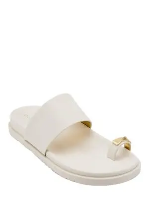 Donna Karan New York DONNA KARAN Hooper Toe Loop Sandal Ivory