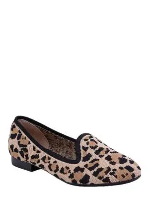 Me Too Me Too Basin Knit Loafer Leopard