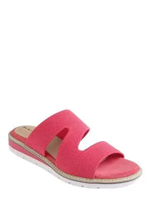 Me Too Me Too Ailee Wedge Slide Sandal Punch