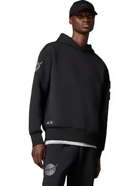 Adidas Juventus Nasa-inspired Seasonal Doubleknit Hoodie - Black
