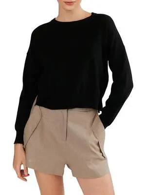 Deluc Déluc. Polly Crewneck Sweater - Black