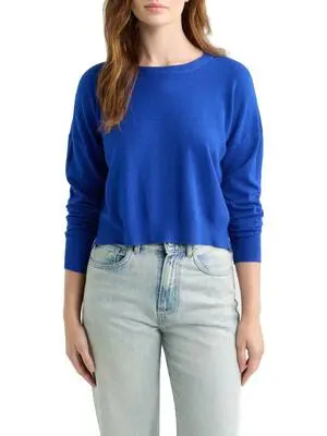 Deluc DÉLUC. Polly Crewneck Sweater Deep Blue