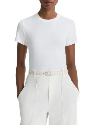 Vince Vince Shrunken '90s T-Shirt Optic White