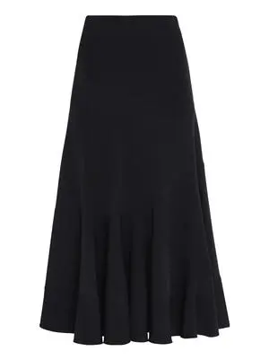 GLORIA COELHO Gloria Coelho Panelled Maxi Skirt