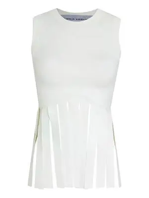 GLORIA COELHO Sleeveless Top - White