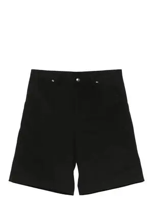 Moncler Cotton Cargo Shorts - Black