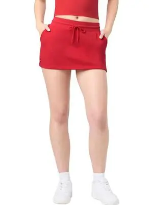 FLORENCE BY MILLS Florence By Mills Cozy Crush Sporty Skort Scarlet