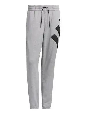 Adidas Ae Foundation Fleece Tracksuit Bottoms - Medium Grey Heather