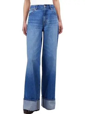 Madewell Superwide Leg Jeans - Fannin Wash
