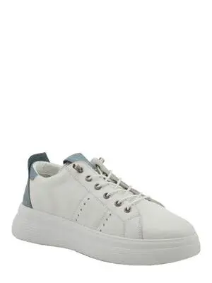SPRING STEP SHOES France Leather Sneaker - Blue Multi