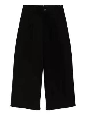 SONGZIO Wide Flared Trousers - Black