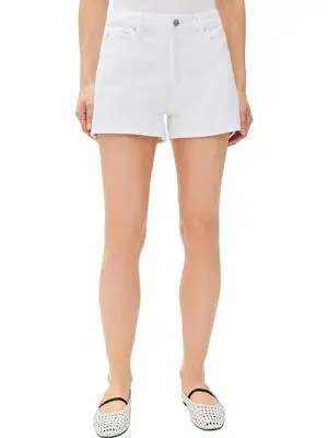 FRAME The Hang Denim Shorts - White