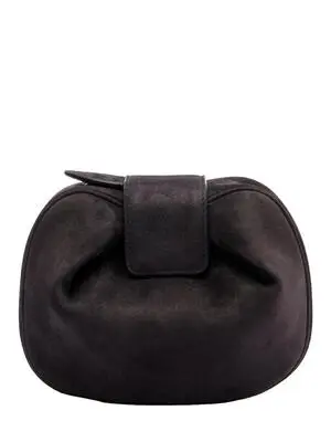 Gabriela Hearst Gabriela Hearst Demi Suede Clutch Grey