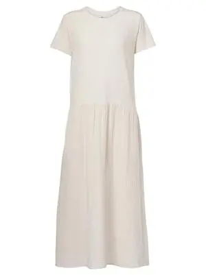 VELVET BY GRAHAM & SPENCER Velvet Cotton Midi Shirt Dress