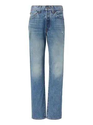 Khaite Callum Straight Jeans - Blue