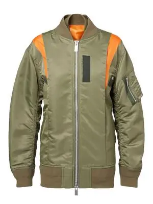 Sacai Twill Blouson - Green