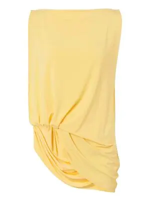 Jacquemus Peplo Draped Top - Yellow