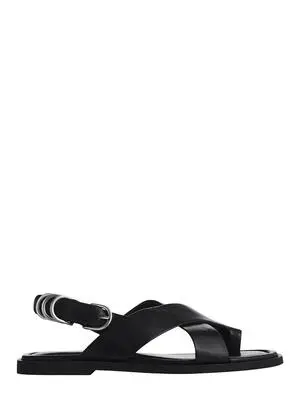 RAG & BONE Rag & Bone Gia Leather Slingback Sandals
