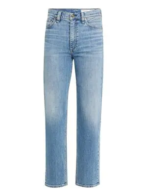 Rag & Bone Harlow Mid-Rise Straight Jeans Orian