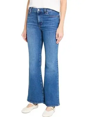 FRAME The Icon Flare Jeans - Provence