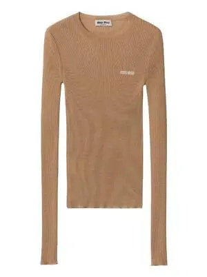 MIU MIU Cashmere And Silk Sweater