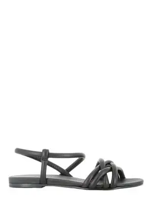 DEL CARLO Del Carlo Strappy Flat Sandals