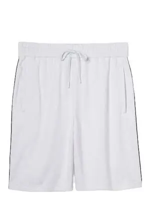 Gucci Gg Nylon And Cotton Shorts - White