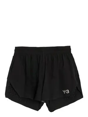 Y3 Run Shorts - Black