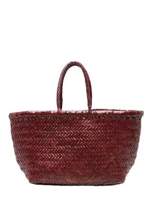 Dragon Diffusion DRAGON DIFFUSION Small Triple Jump Tote Red