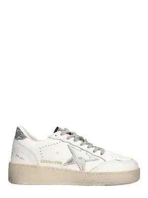 GOLDEN GOOSE Ballstar 2 Leather Low-top Trainers - White/comb