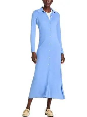 Guest In Residence Showtime Shirt Dress - French Blue