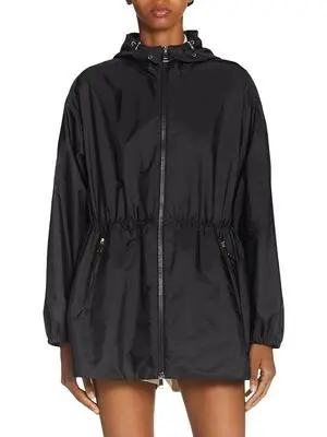 Moncler Wete Cinched Waist Jacket - Black