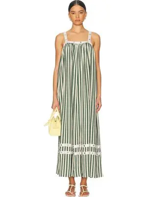 BODE BODE Soda Stripe Maxi Dress