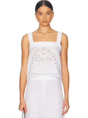 BODE Belvoir Tank Top - White
