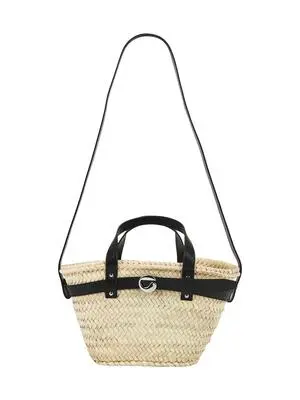 Coperni Mini Palm Bucket Bag - Beige