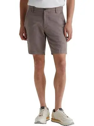 Ag The Wanderer Slim Fit Linen Shorts Amber Dust