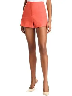 Veronica Beard Jazmin Shorts - Persimmon