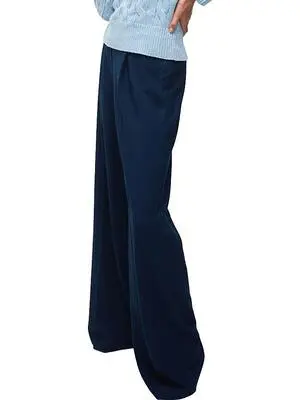 Veronica Beard Marbeau Pants - Navy