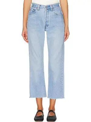 ALIGRACE Vintage Relaxed Undone Jeans - Light Medium