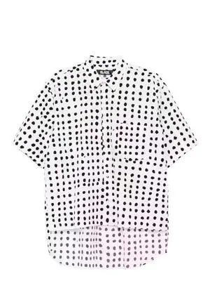 BLACK COMME DES GARÇONS Filip Pagowski Polka-dot Shirt - White
