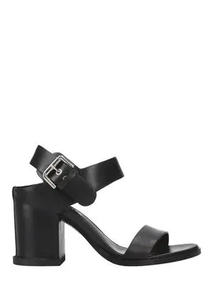 Premiata Strappy Block-heel Sandals - Black