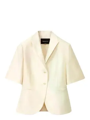 Fabiana Filippi Single-breasted Blazer - White