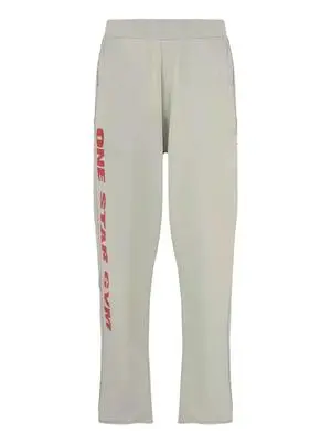 44 LABEL GROUP Cotton Track Pants - White