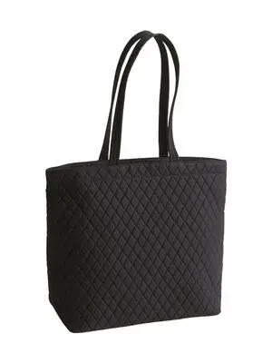 VERA BRADLEY Original Zip Tote Bag - Black