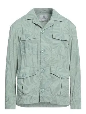 Woolrich Shirt Size Cotton - Sage Green
